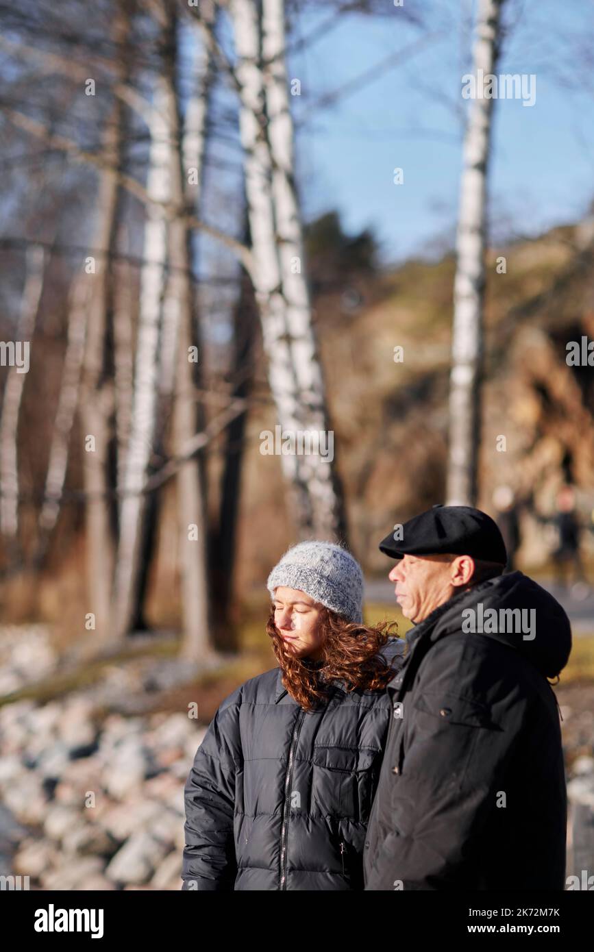 Together life living hi-res stock photography and images - Alamy