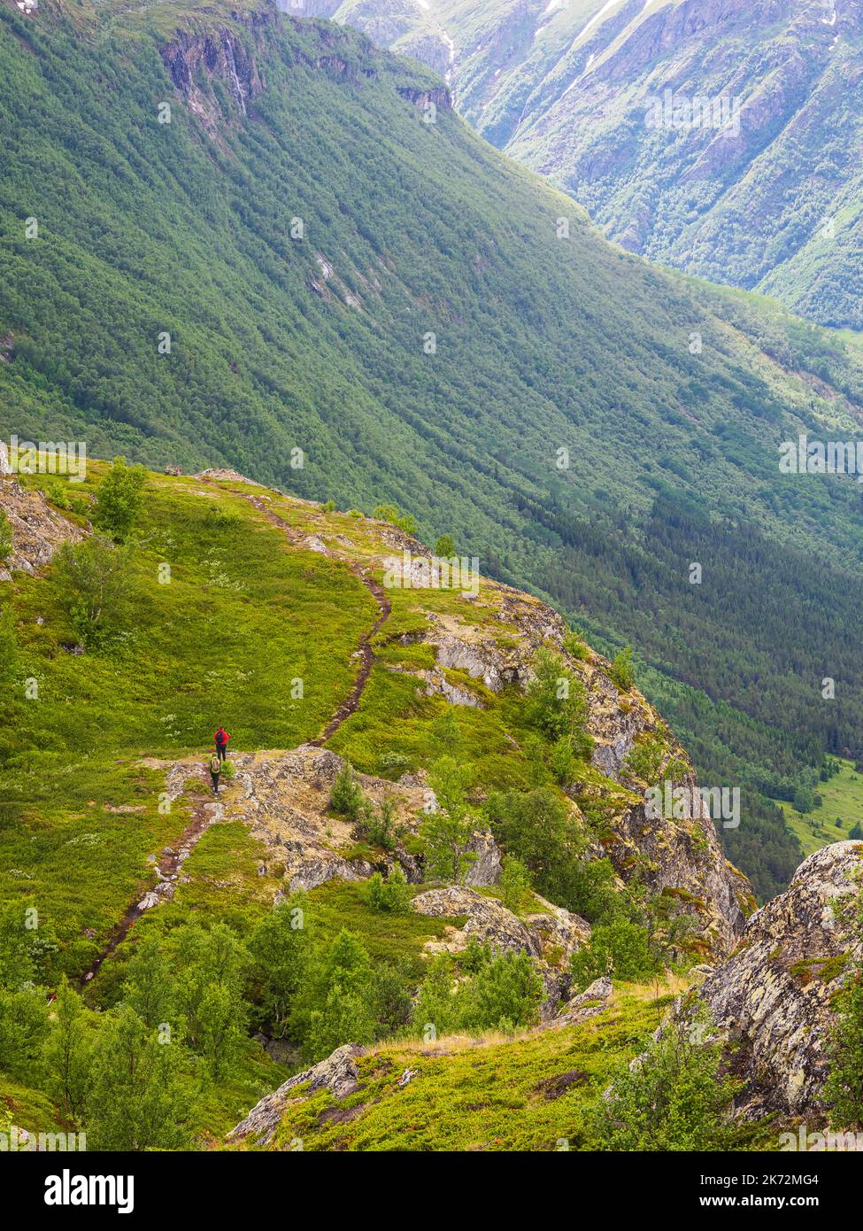 High angle view of mountains Stock Photo - Alamy
