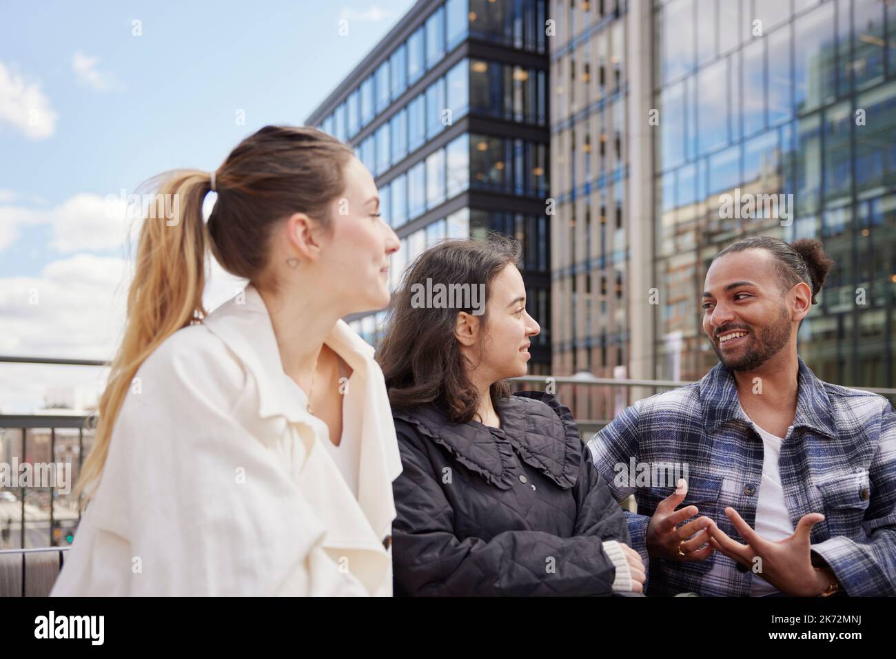 Sit together horizontal hi-res stock photography and images - Alamy