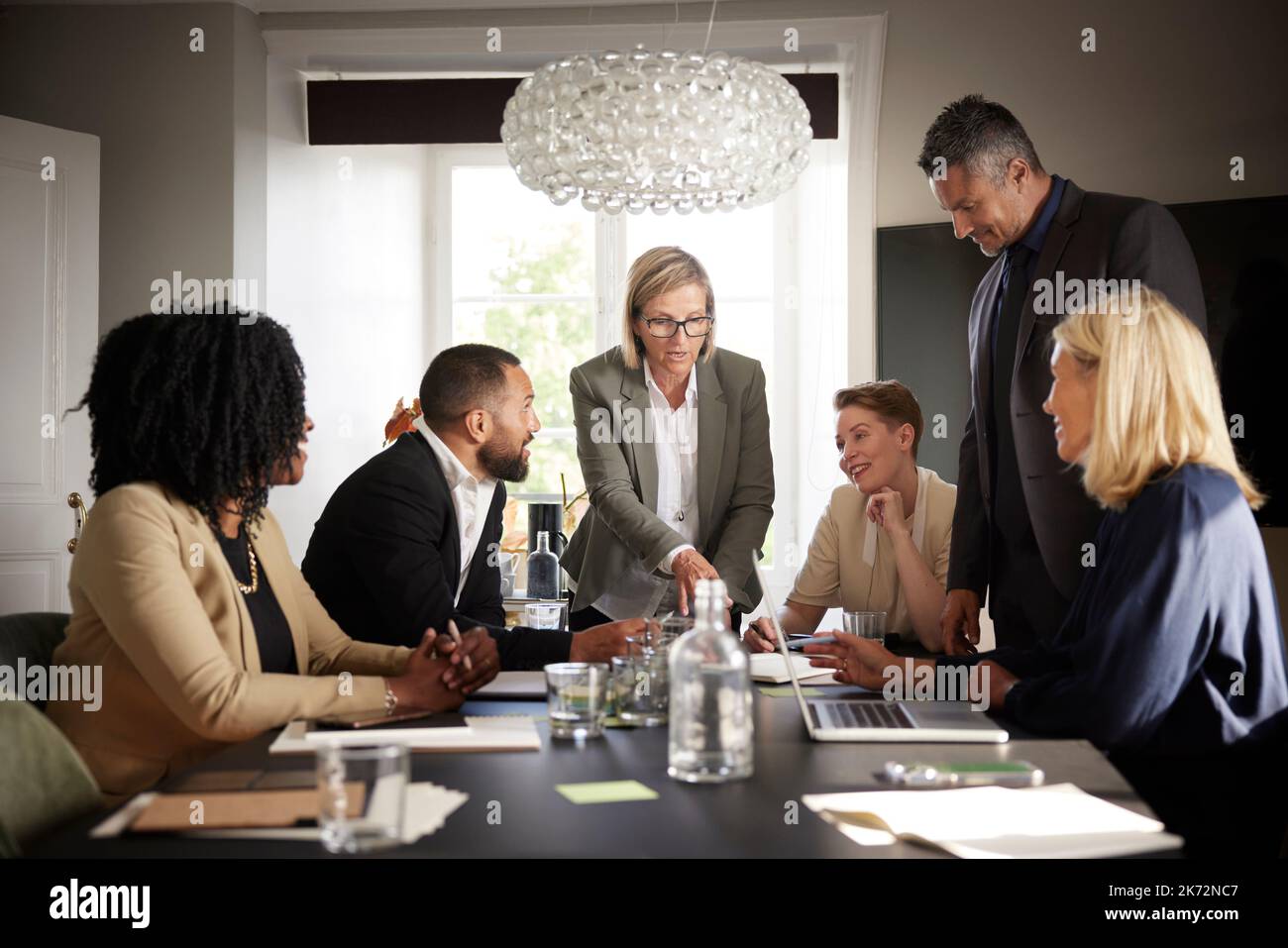 Business people at meeting Stock Photo - Alamy