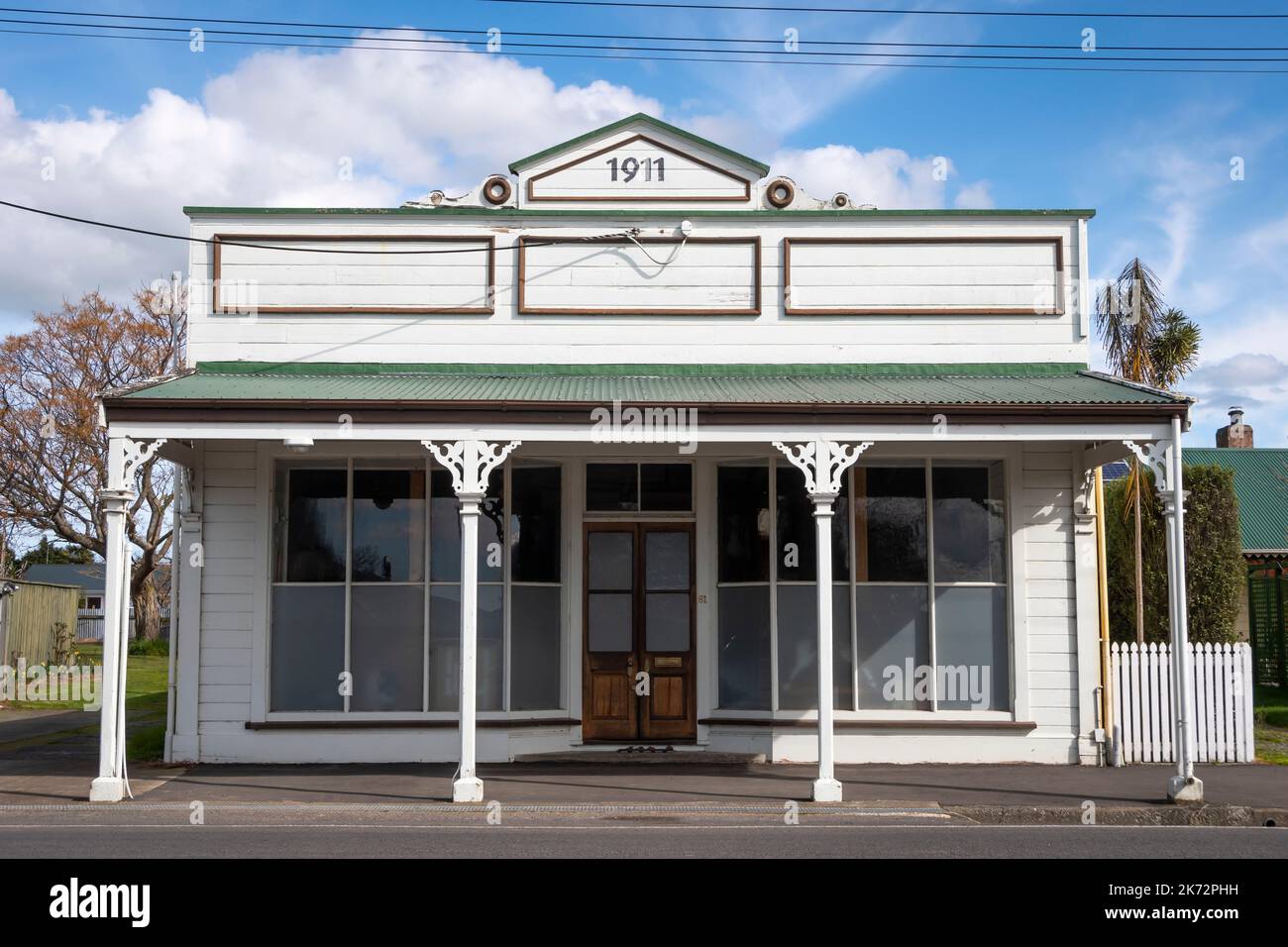 Old shop in Ongaonga, Central Hawke's Bay, North Island, New Zealand ...