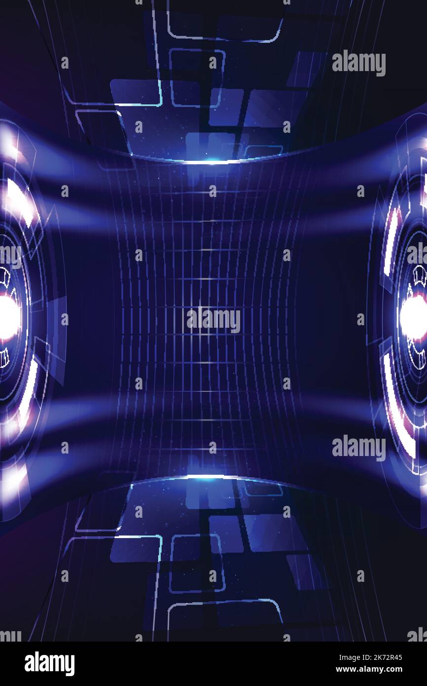gradient technology futuristic background vector design illustration ...