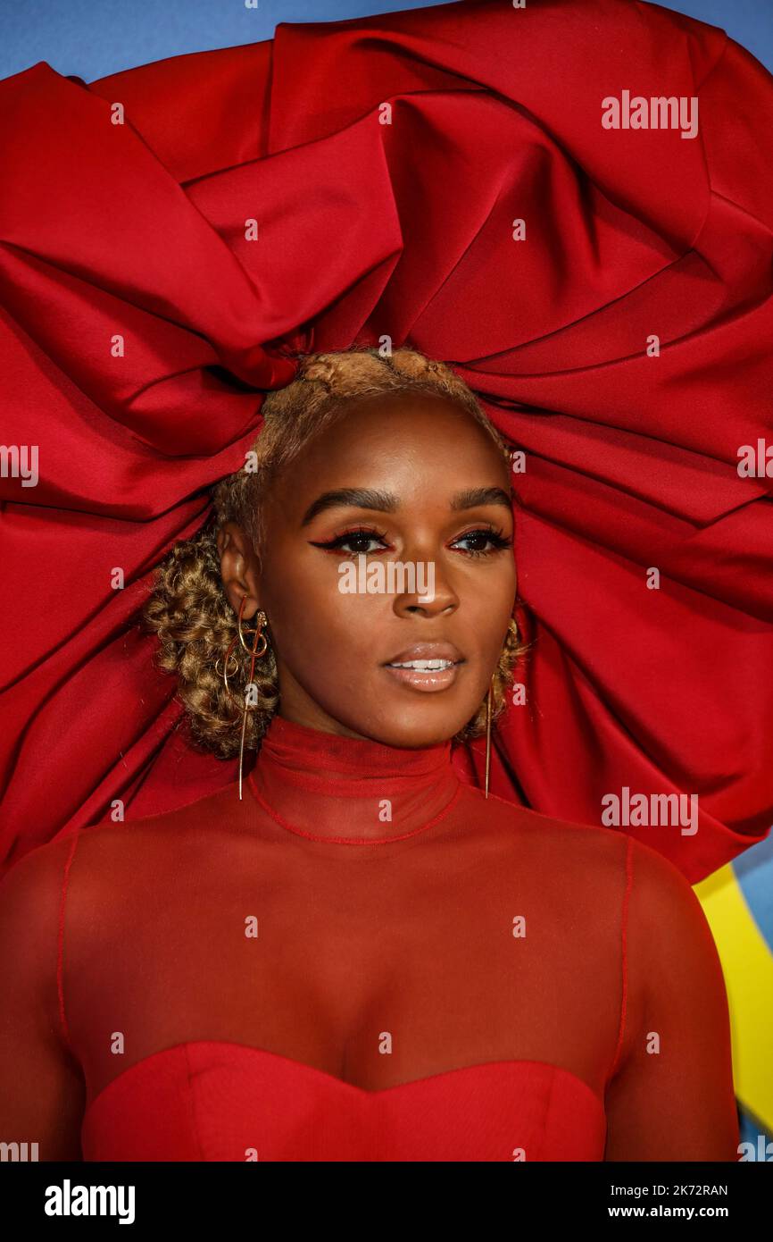 London, UK. 16th Oct, 2022. Janelle Monae attends the BFI London Film ...