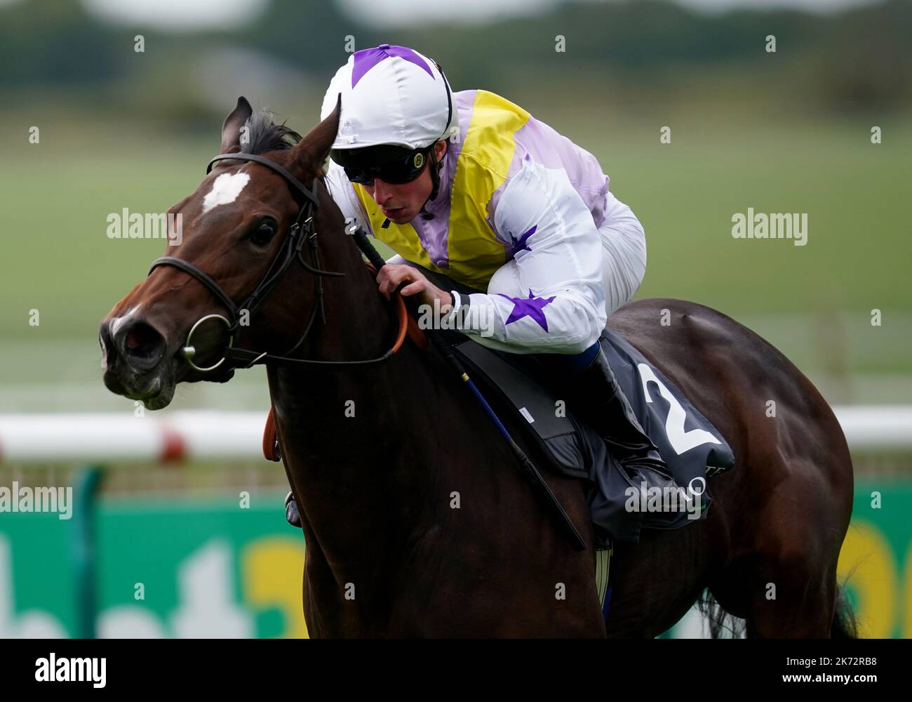 File photo dated 24-09-2022 of Lezoo ridden by jockey William Buick ...