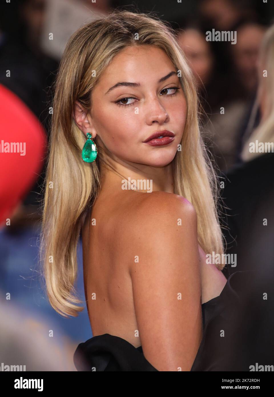 London, UK. 16th Oct, 2022. Madelyn Cline attends the BFI London Film ...