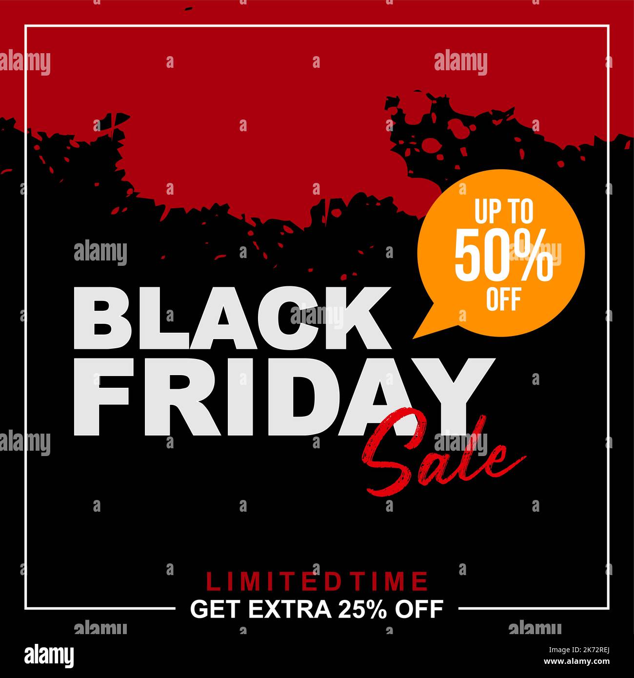 Illustration black friday sale hi-res stock photography and images - Alamy