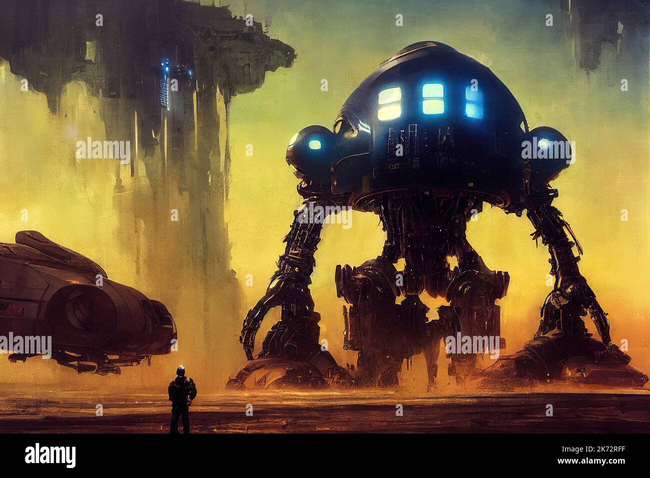 Giant mech hi-res stock photography and images - Alamy
