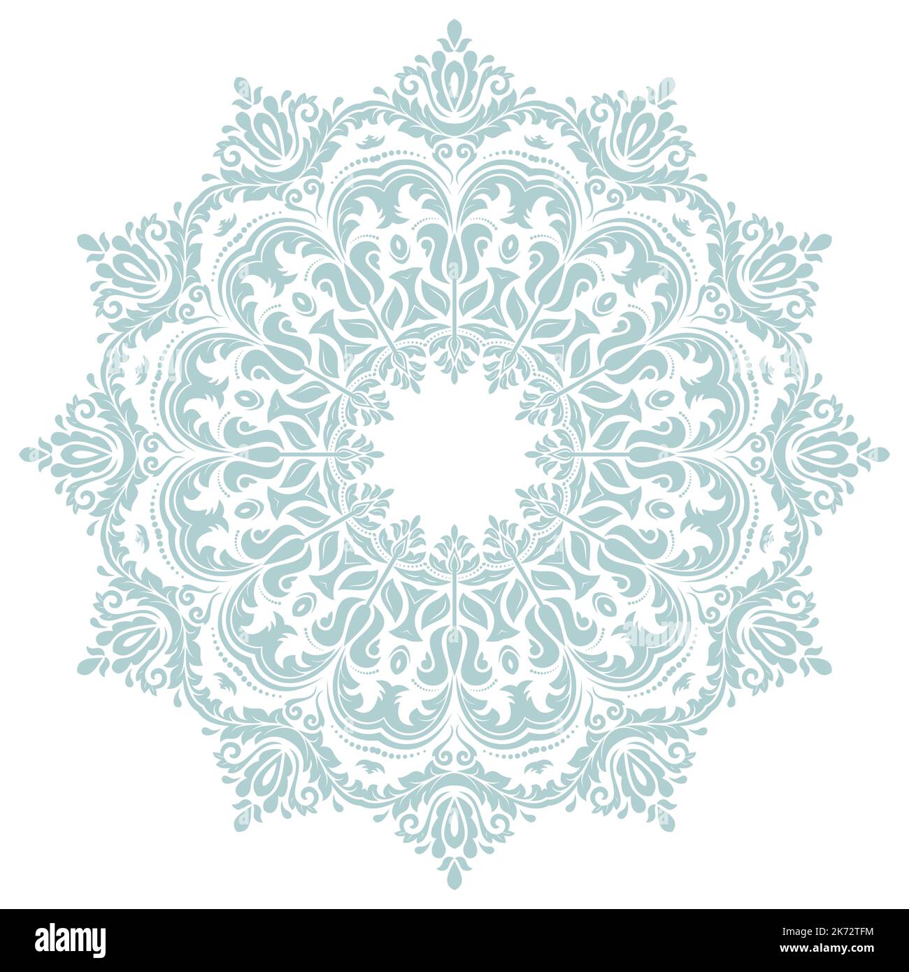 Elegant vintage ornament in classic style. Abstract traditional light ...