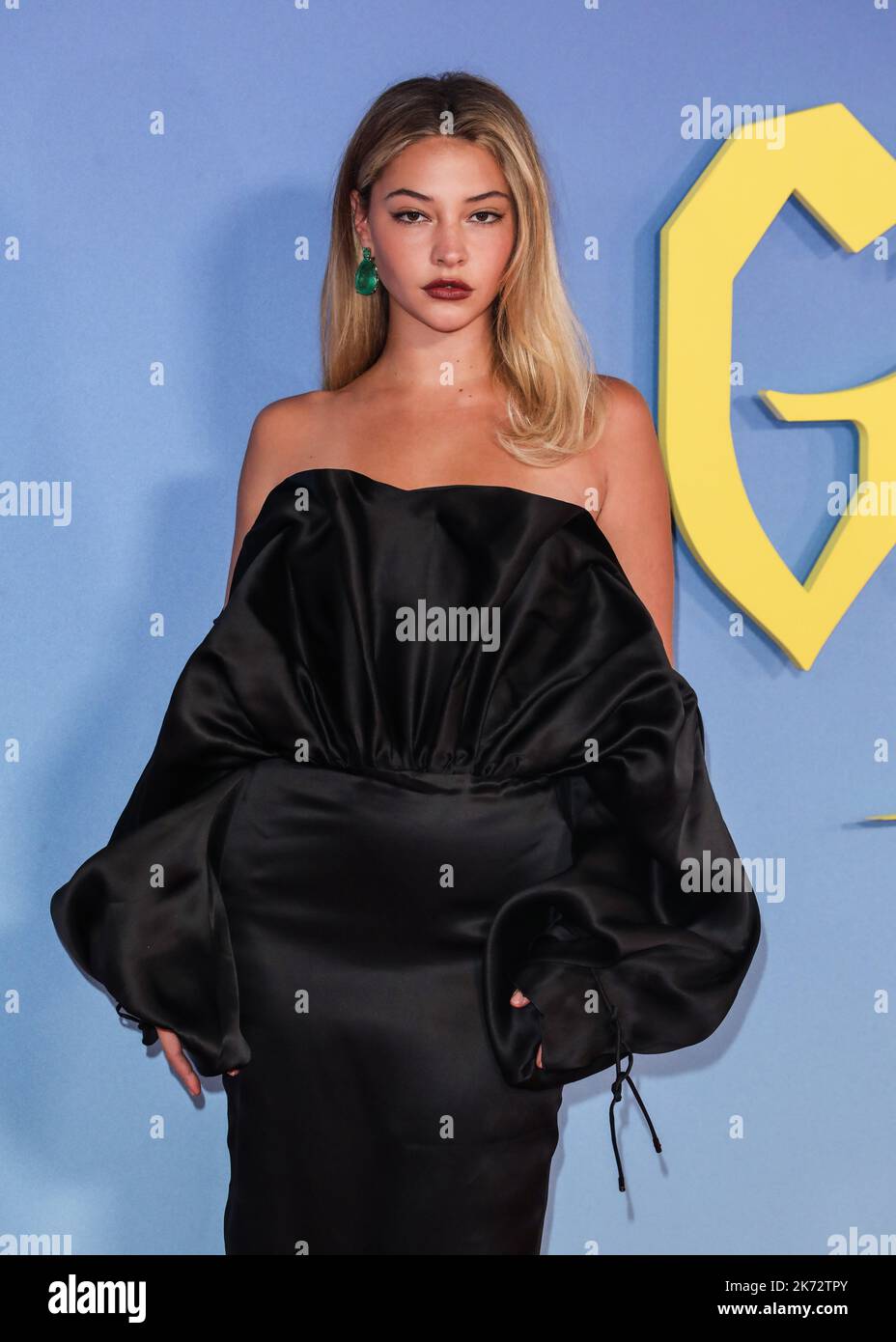 Madelyn Cline attends the BFI London Film Festival screening of "Glass ...