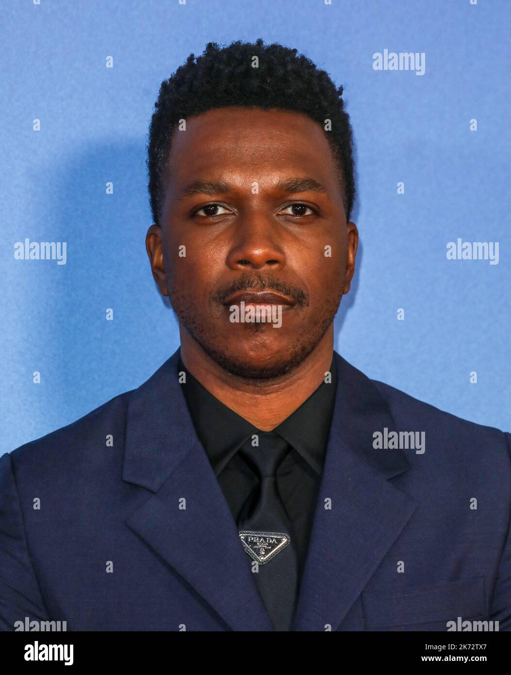 Leslie Odom Jr attends the BFI London Film Festival screening of "Glass ...