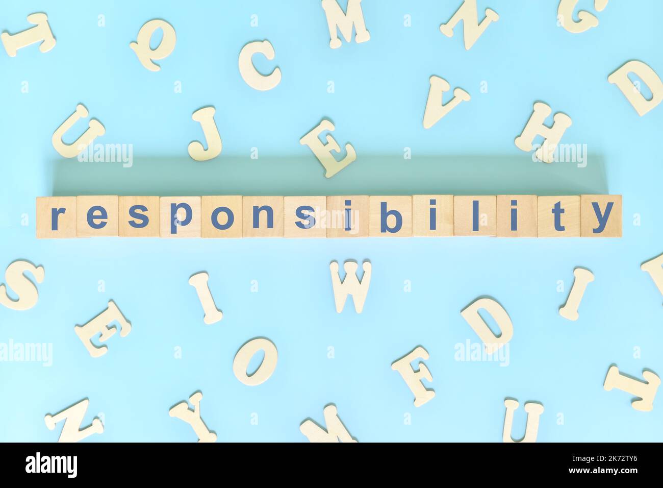 Responsibility core values concept in business, company and ...