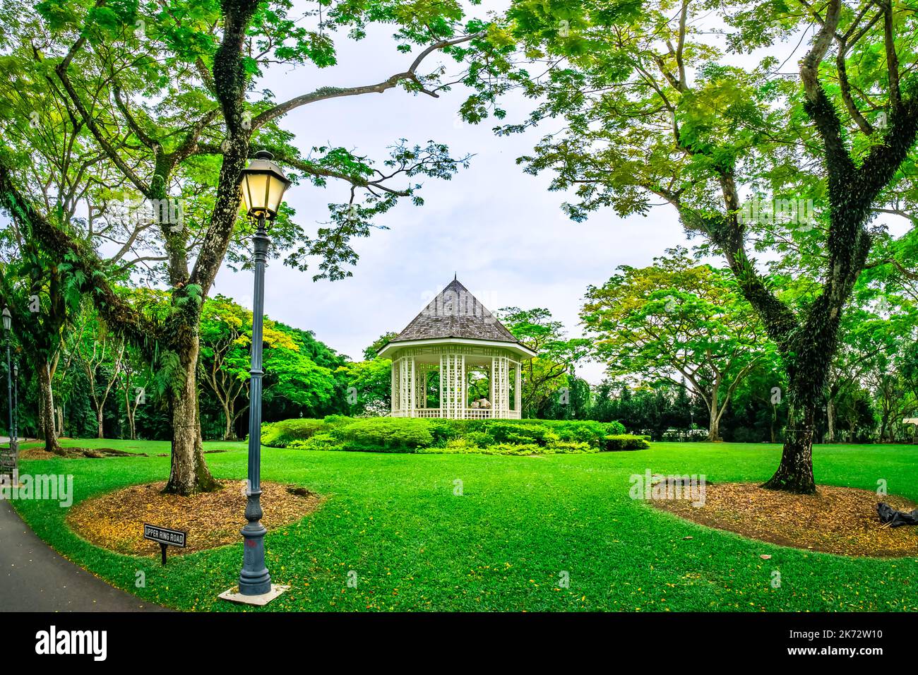 The Bandstand (or Gazebo) at the Botanic Gardens, a 163-year-old ...