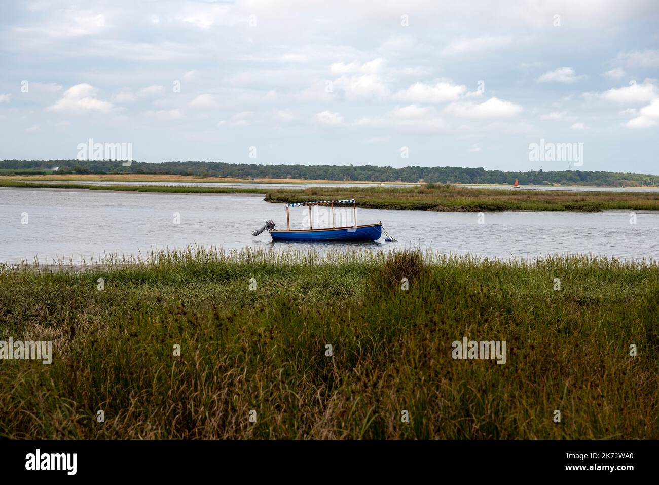 River Alde Iken Suffolk UK Stock Photo - Alamy