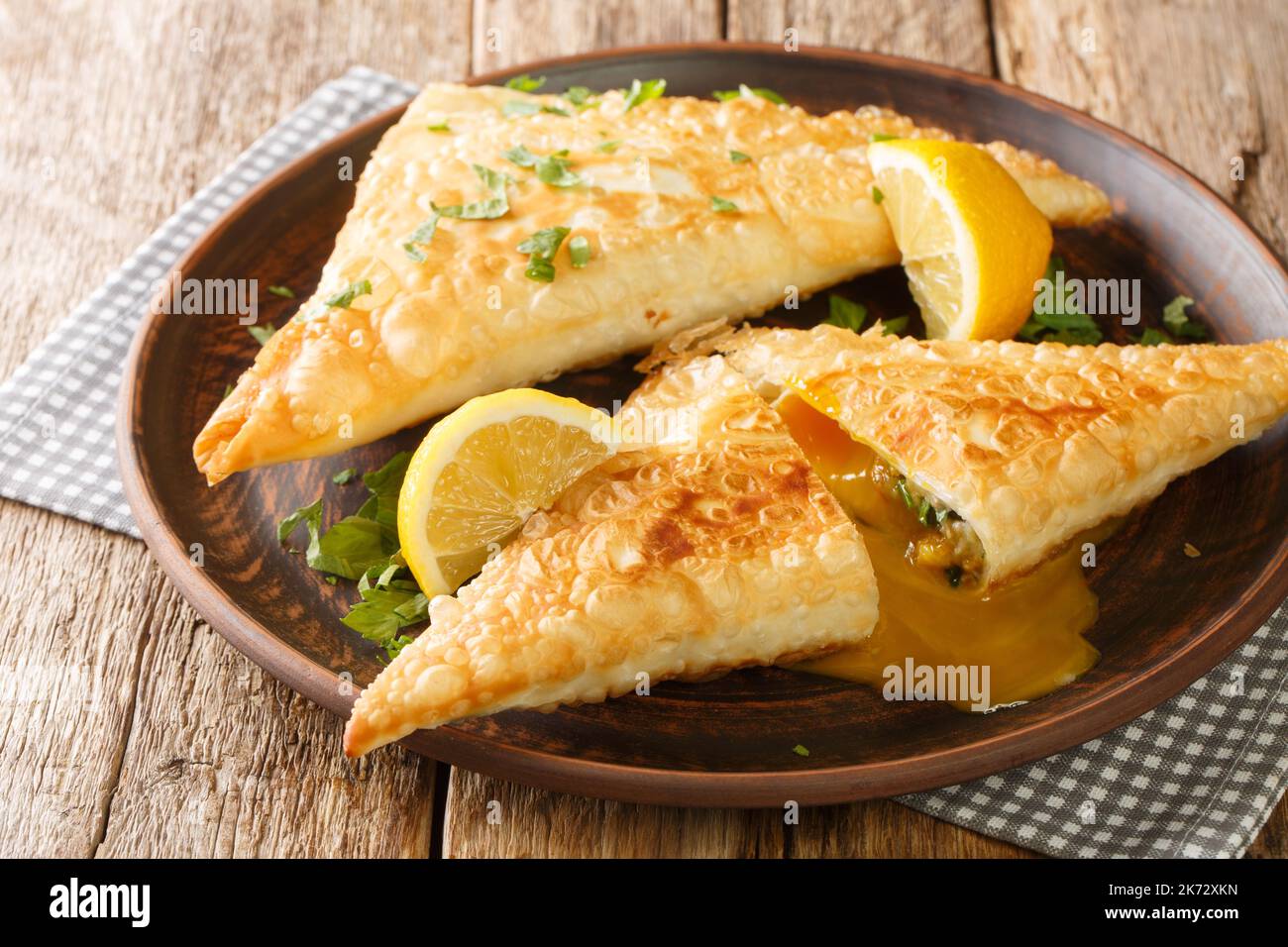 Brik is a very thin, brittle pastry used in Tunisian cooking is the ...