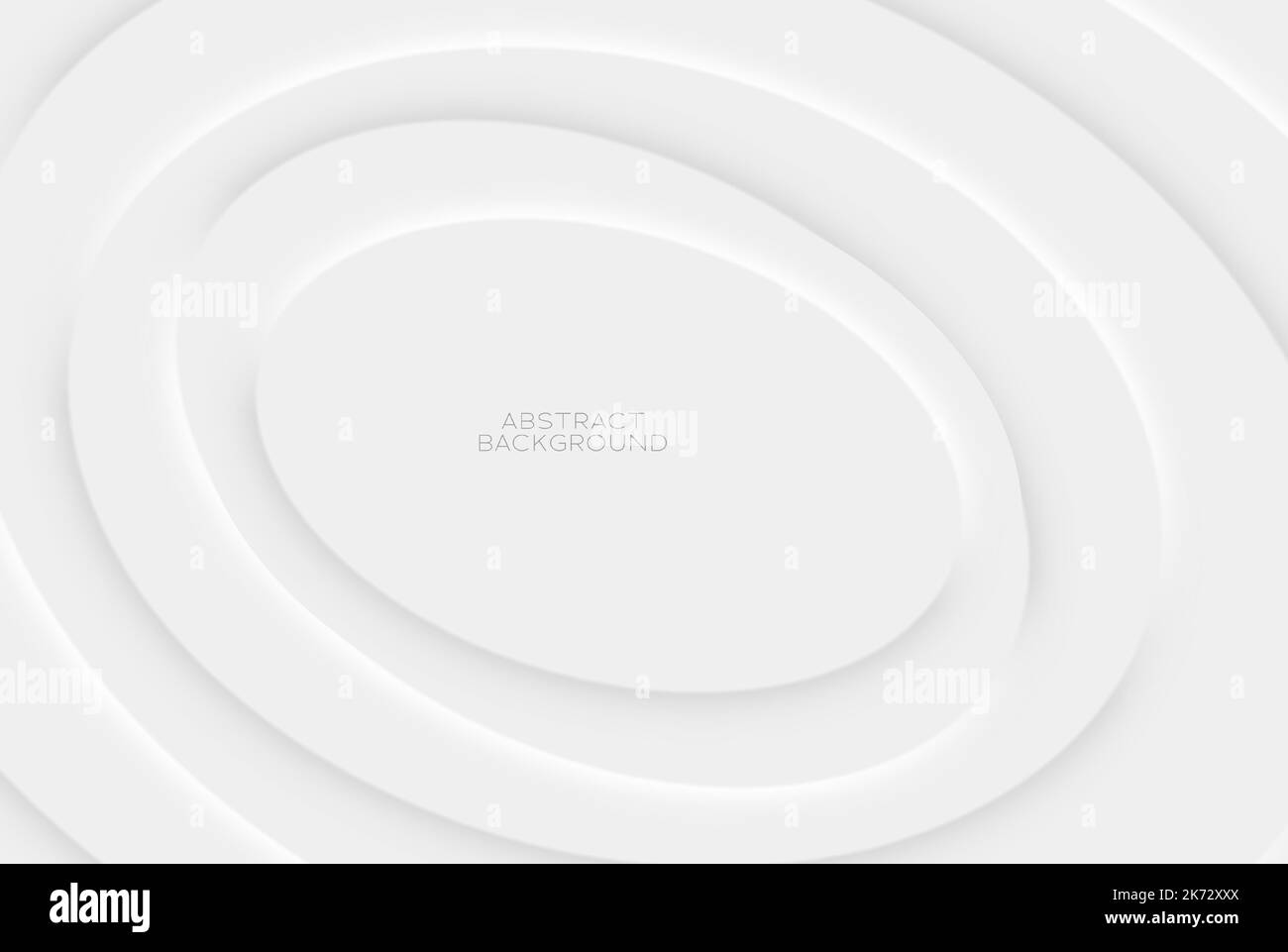 Futuristic neomorphism shape elements design. Minimalistic white ...