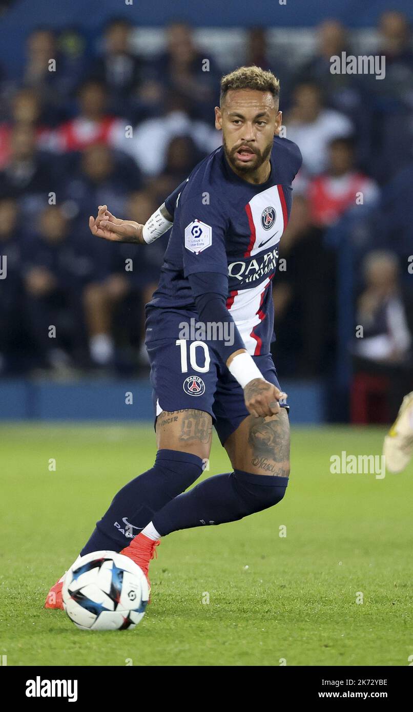 Neymar Jr of PSG during the French championship Ligue 1 football match ...