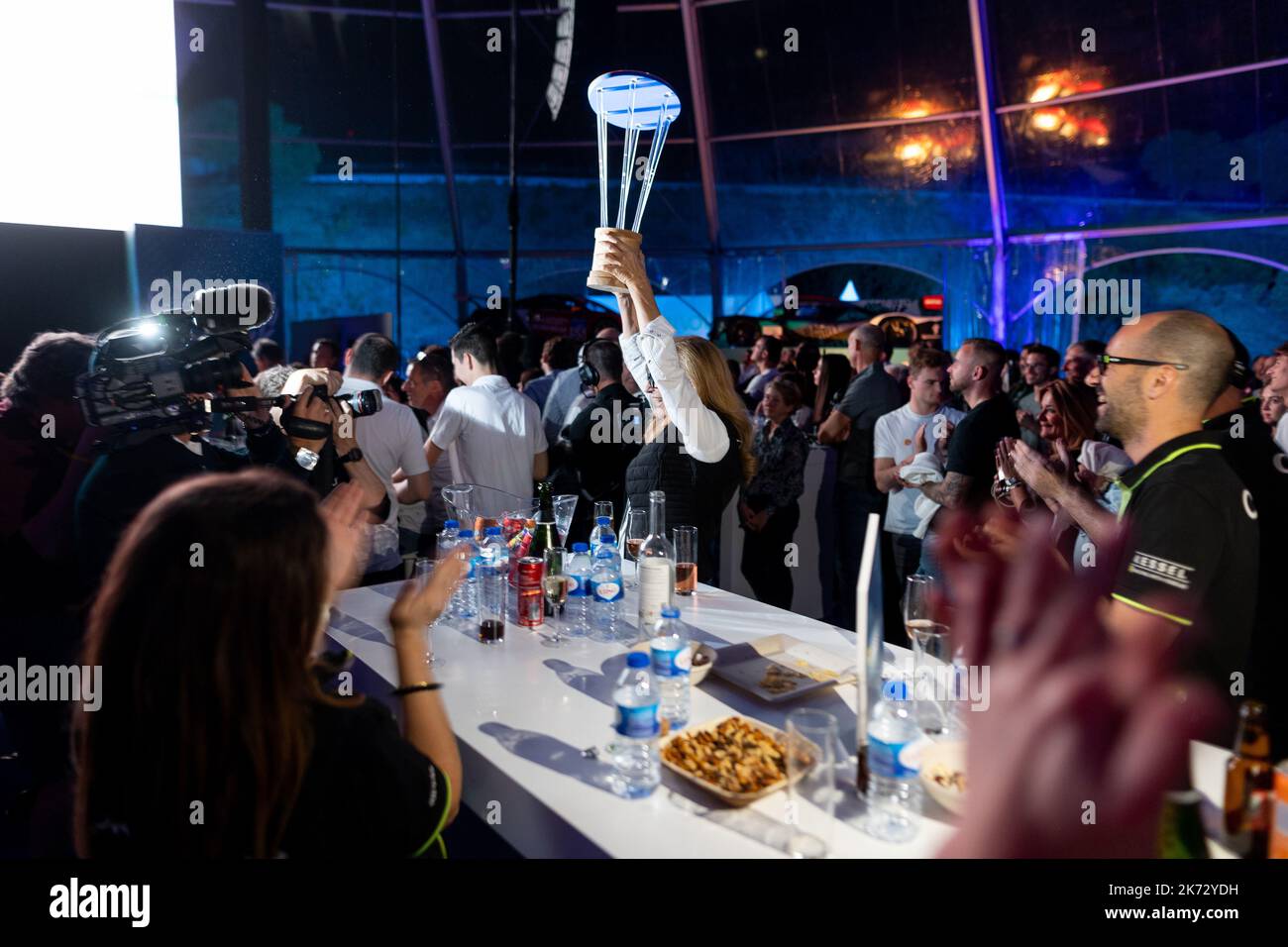 Team principal Kessel Racing, Ferrari 488 GTE, during the Prize Giving ...