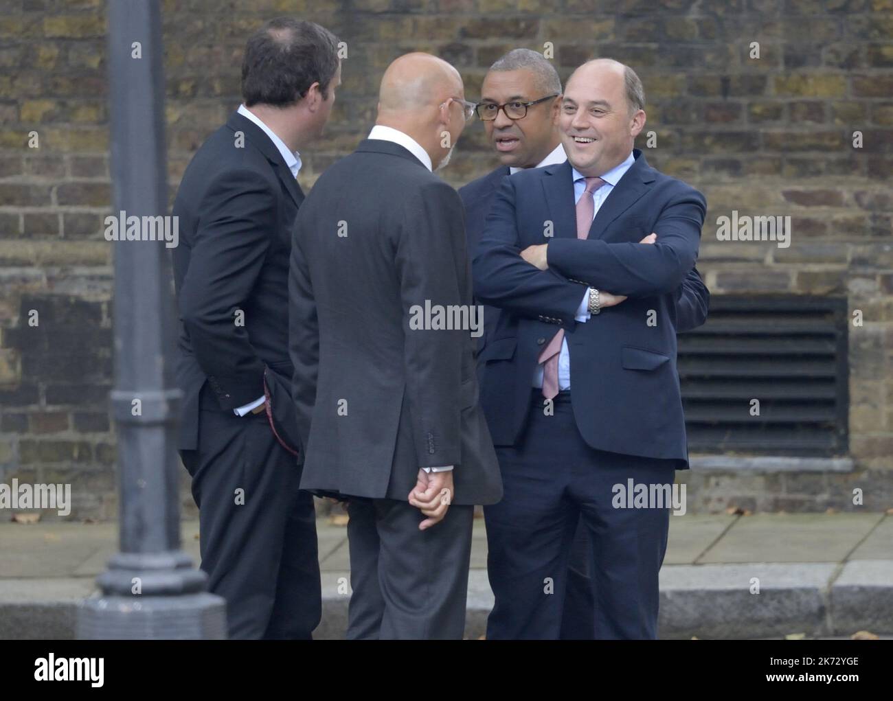 Conservative MPs Kevin Foster, Nadhim Zahawi , James Cleverly and Ben ...