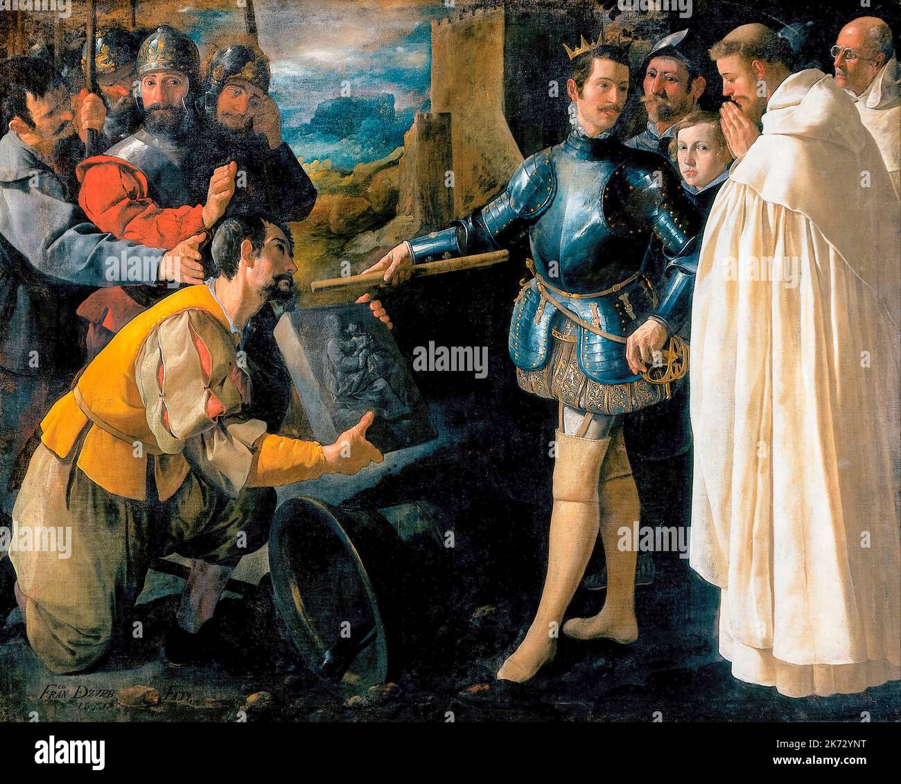 Francisco de Zurbaran painting, Saint Peter Nolasco recovering the ...
