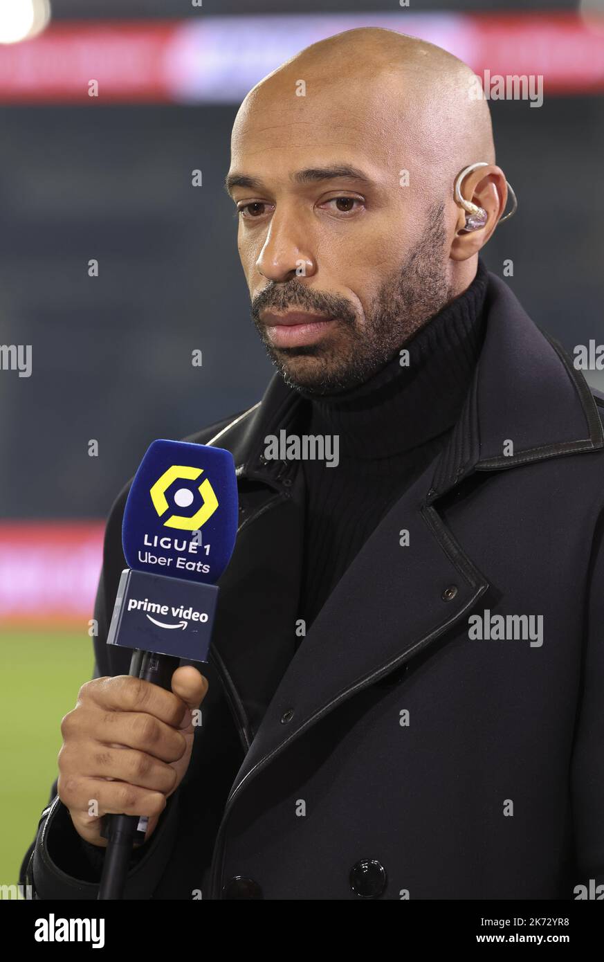 October 16, 2022, Rome, France: Thierry Henry comments for Amazon Prime ...