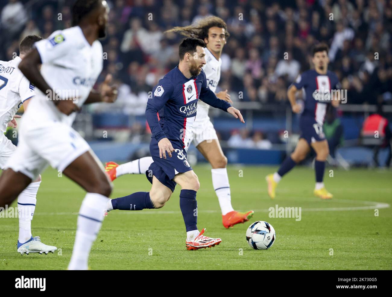 Lionel Messi of PSG during the French championship Ligue 1 football ...