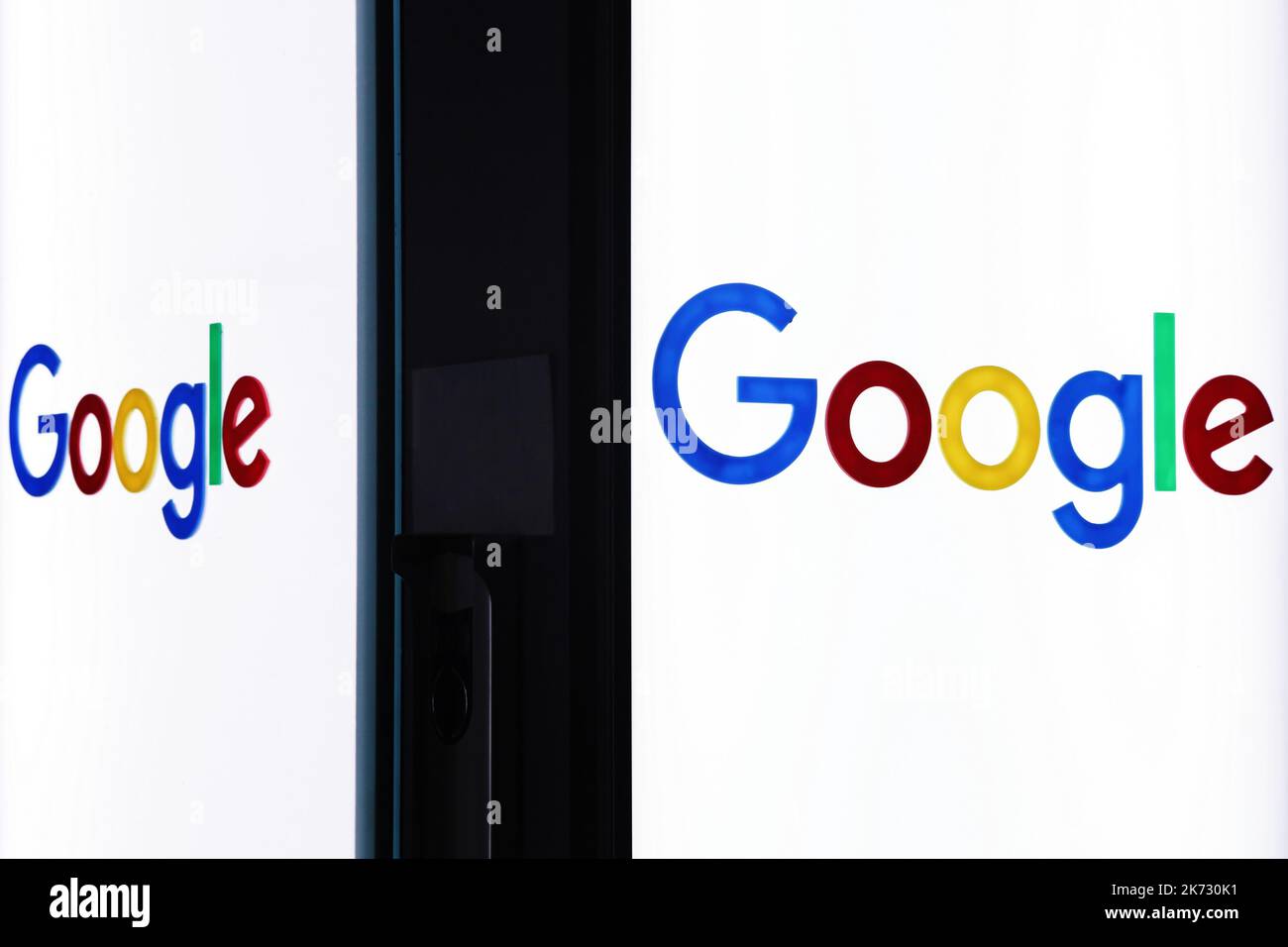 Milan, Italy - September 15, 2016: Google office entrance in Milan ...