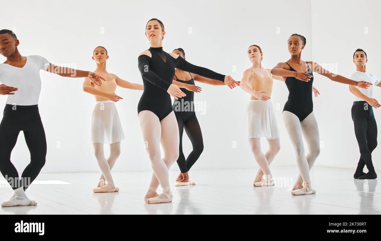 So much talent under one roof. a group of young ballet dancers ...