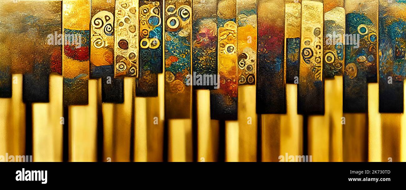Gustav klimt backdrop hi-res stock photography and images - Alamy