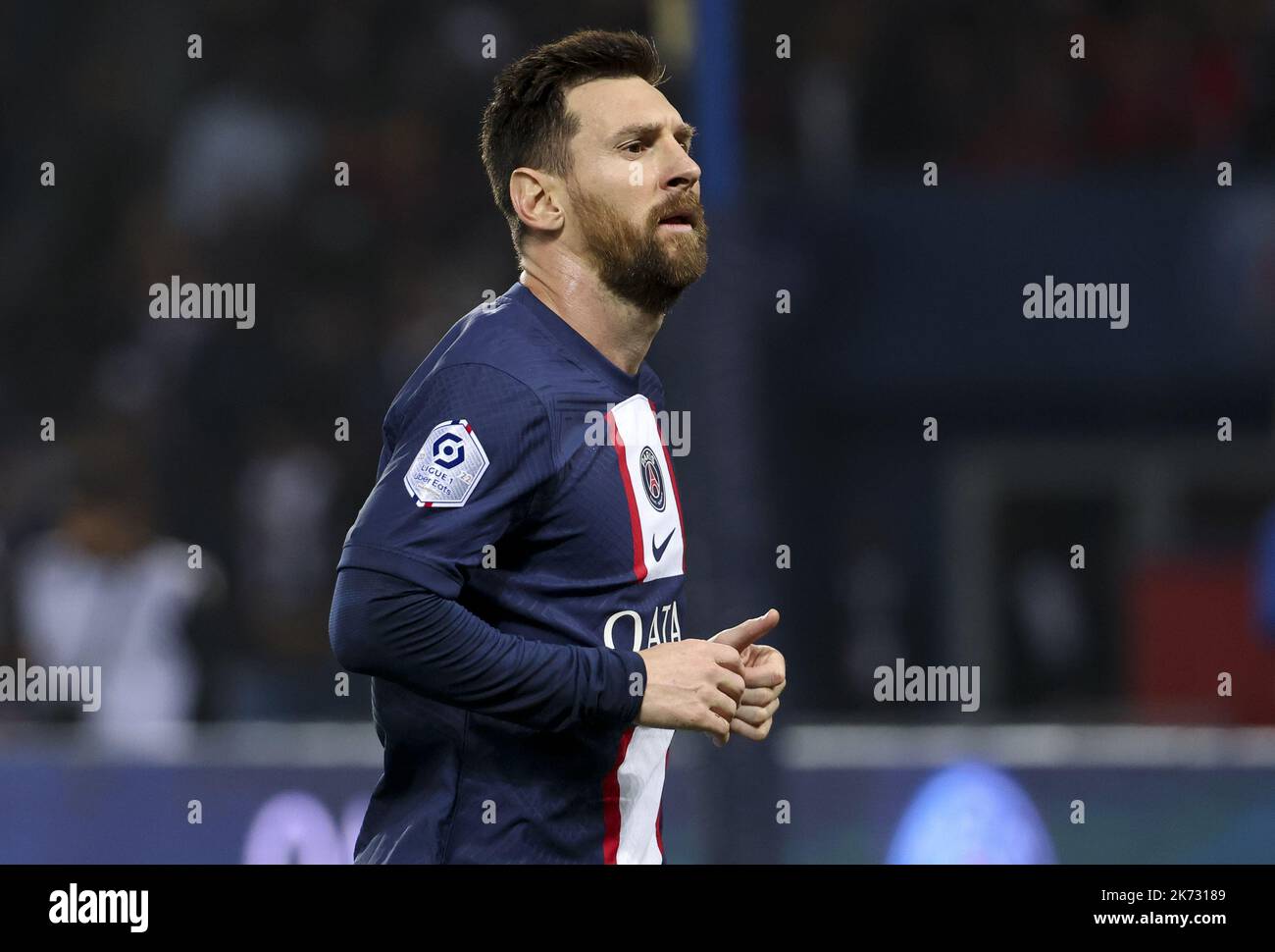 October 16, 2022, Rome, France: Lionel Messi of PSG during the French ...