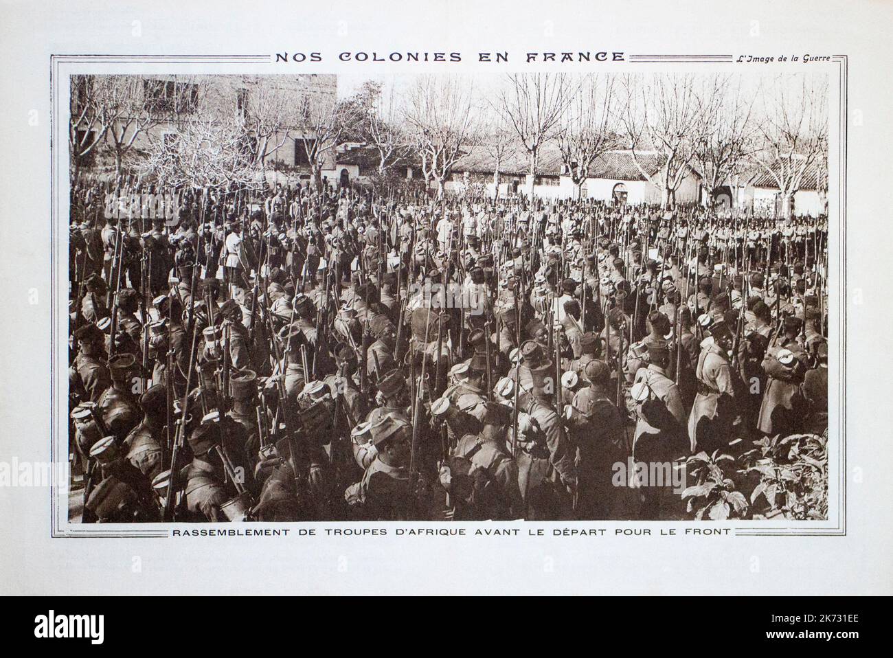 Senegalese soldiers french colonial hi-res stock photography and images ...