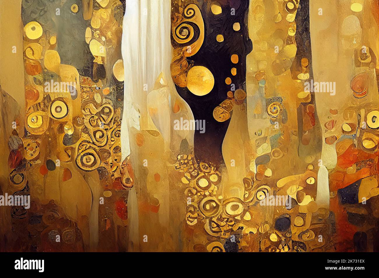 Gustav klimt backdrop hi-res stock photography and images - Alamy