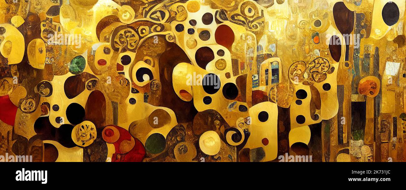 Gustav klimt backdrop hi-res stock photography and images - Alamy
