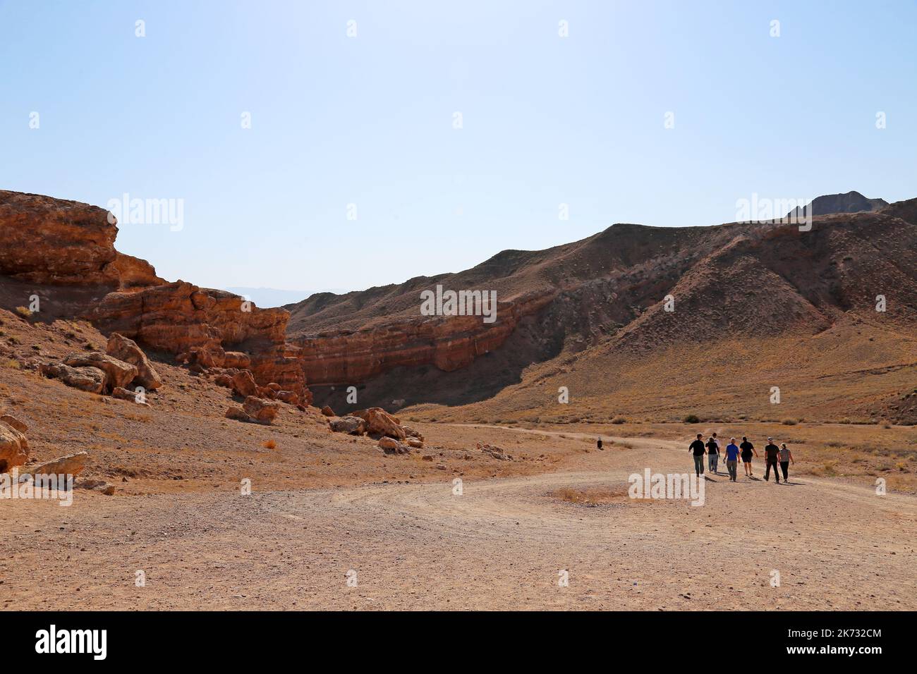 Kyzylsai (aka Valley of Castles), Charyn Canyon National Park, Tien ...