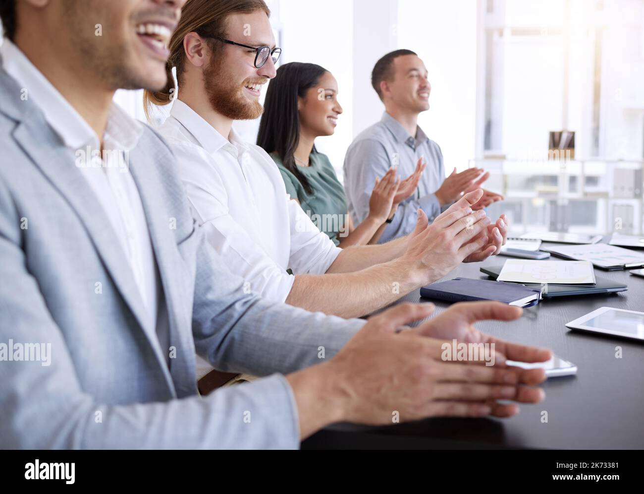 Share your knowledge with the team. a diverse group of businesspeople ...