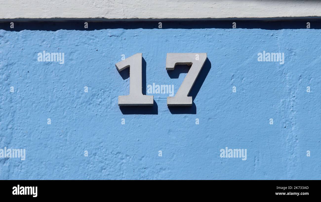 Number seventeen hi-res stock photography and images - Alamy