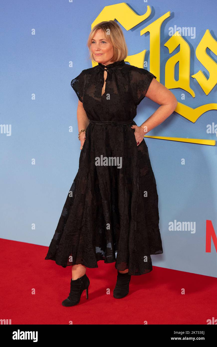 UK. 16th Oct, 2022. Mika Simmons attends the "Glass Onion: A Knives Out ...