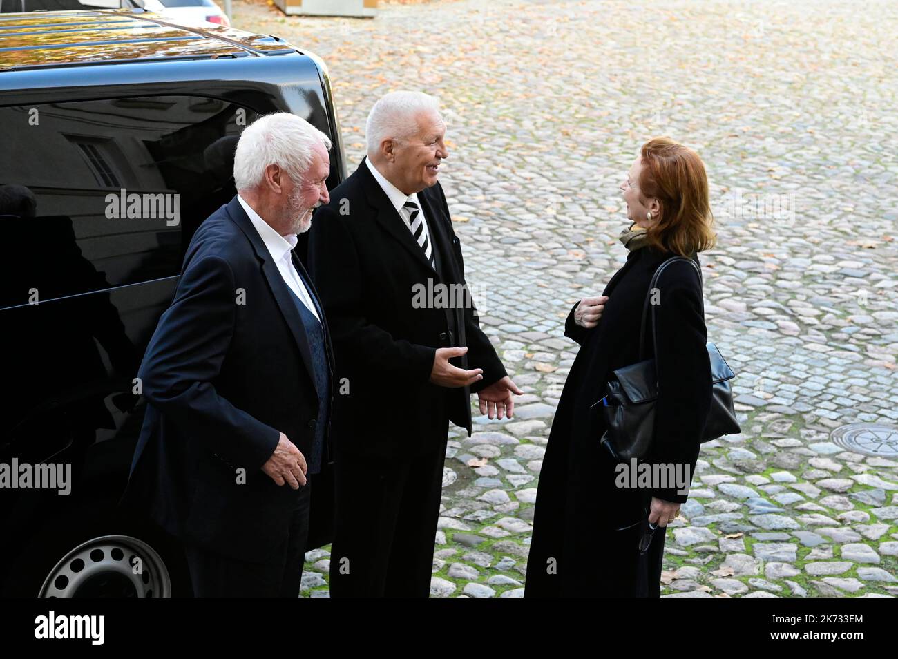 Klaus Lenk, Detlef Heising und Sibylle Prinzessin von Preußen bei der ...