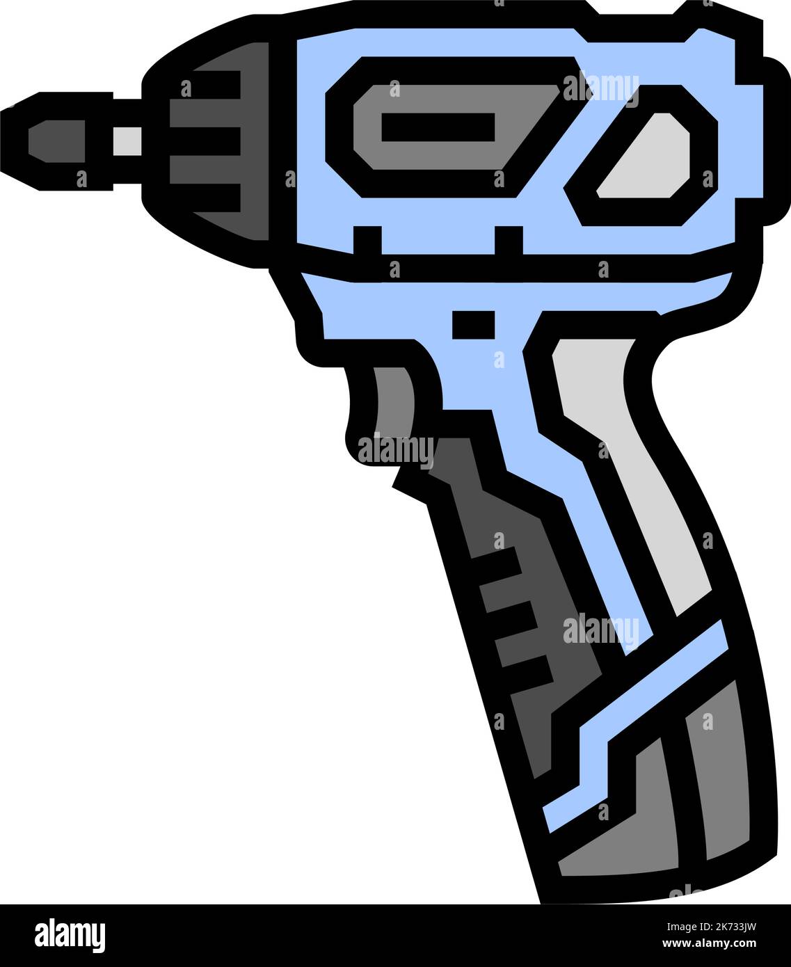 screwdriver construction color icon vector illustration Stock Vector ...