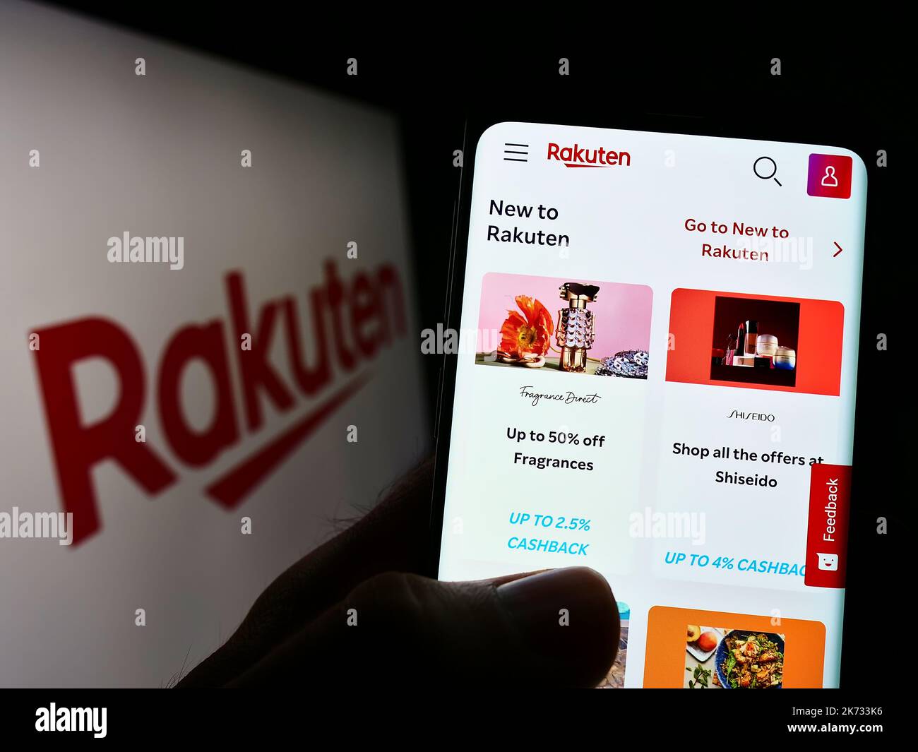 Rakuten logo hi-res stock photography and images - Alamy
