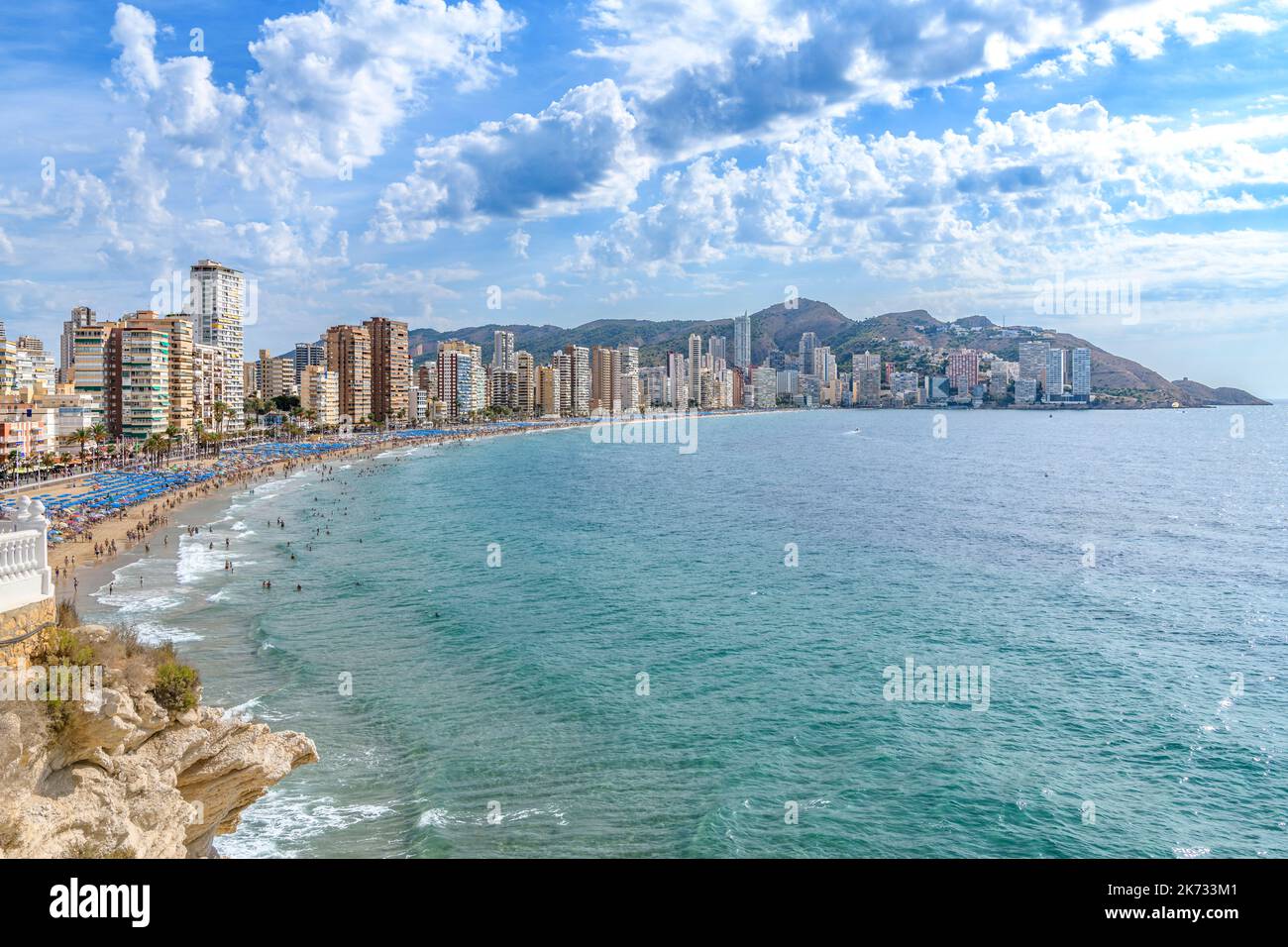 Benidorm towerblocks hi-res stock photography and images - Alamy