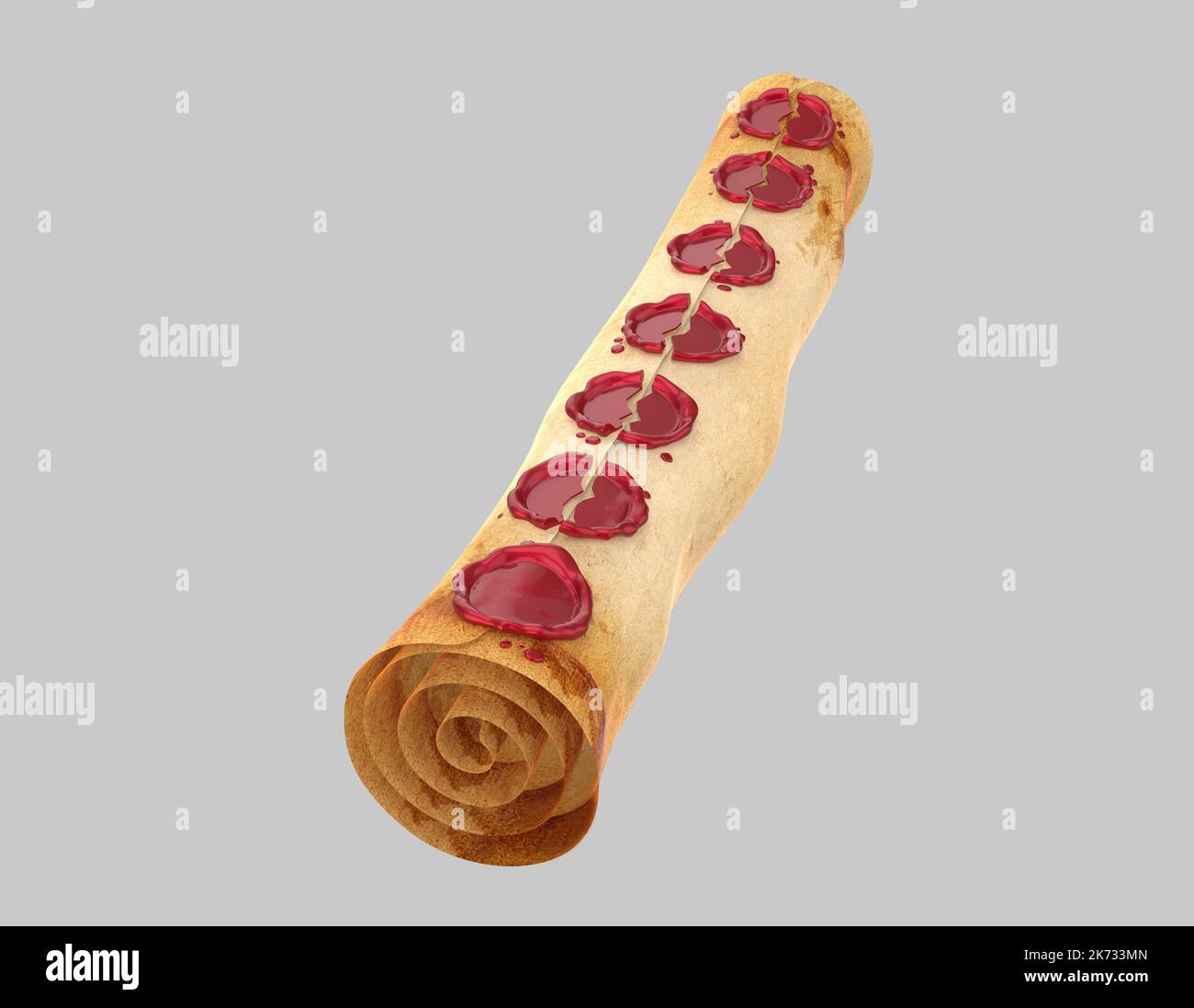 7 Seven Seals Scroll Daniel John Prophecies Revelation End of Time ...