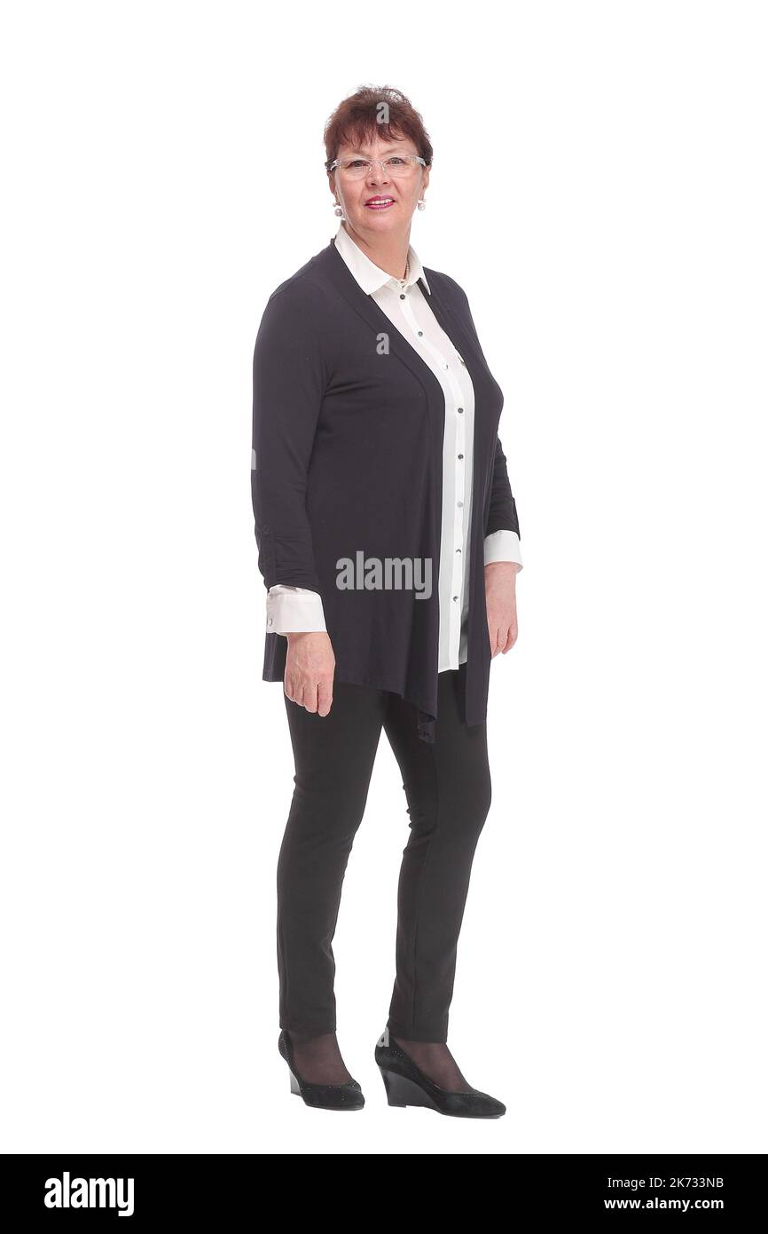 Mature woman face vision Cut Out Stock Images & Pictures - Alamy