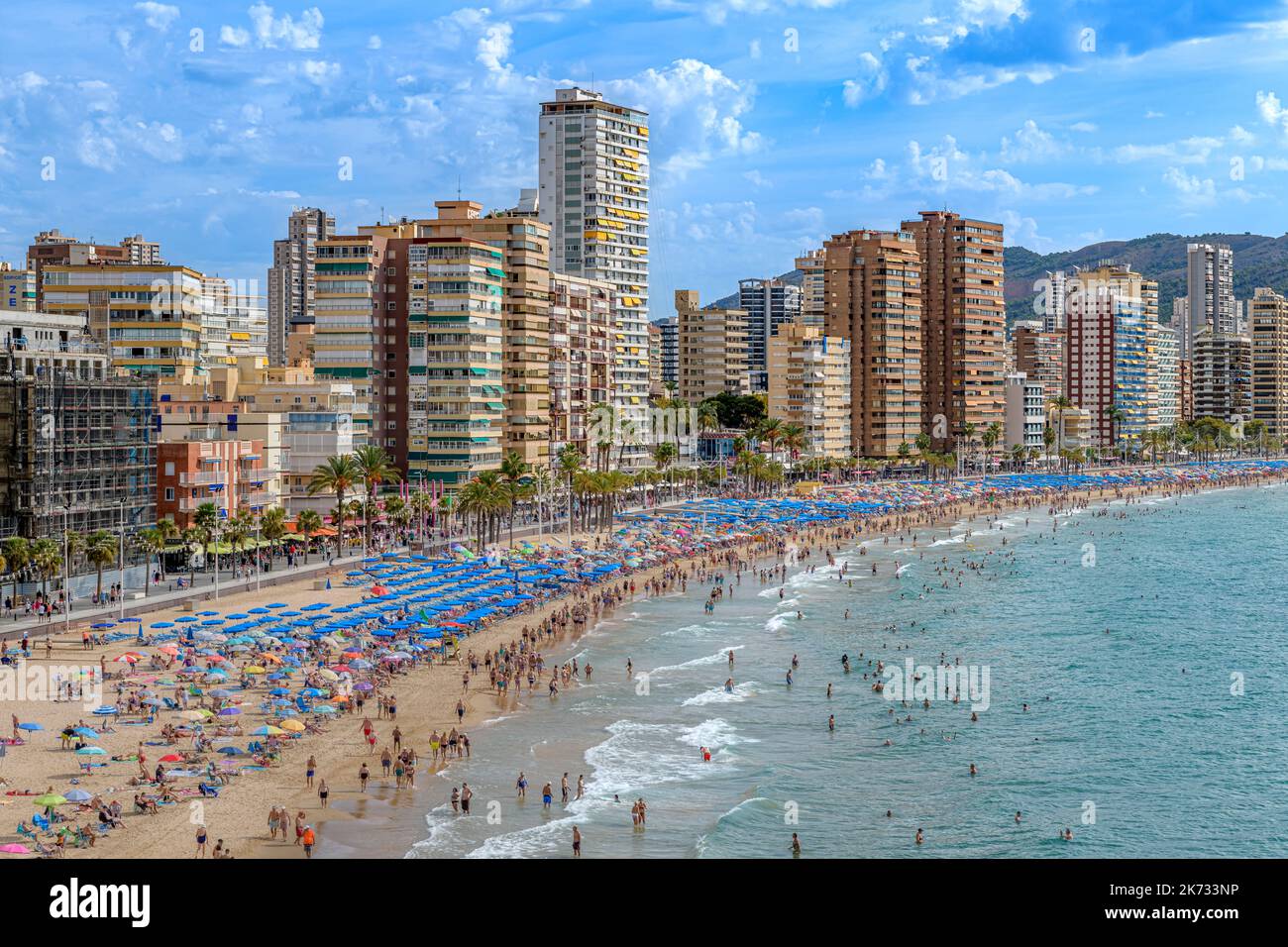 Benidorm towerblocks hi-res stock photography and images - Alamy