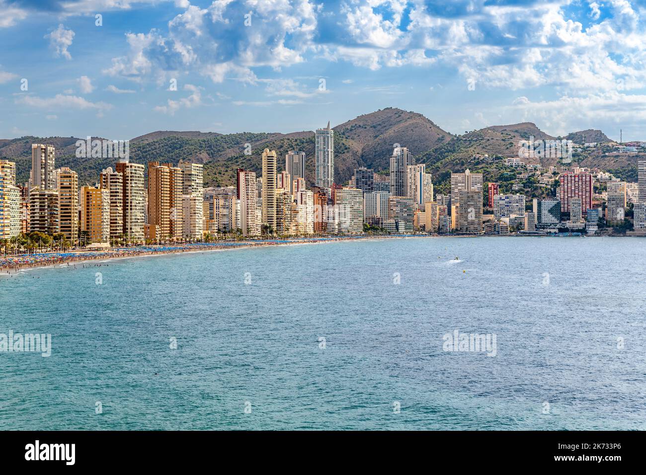 Benidorm towerblocks hi-res stock photography and images - Alamy