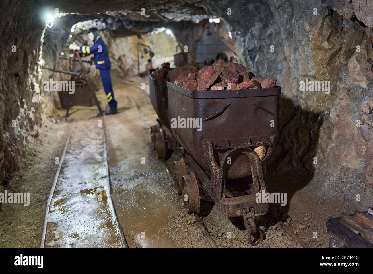 Inside mine cart hi-res stock photography and images - Alamy