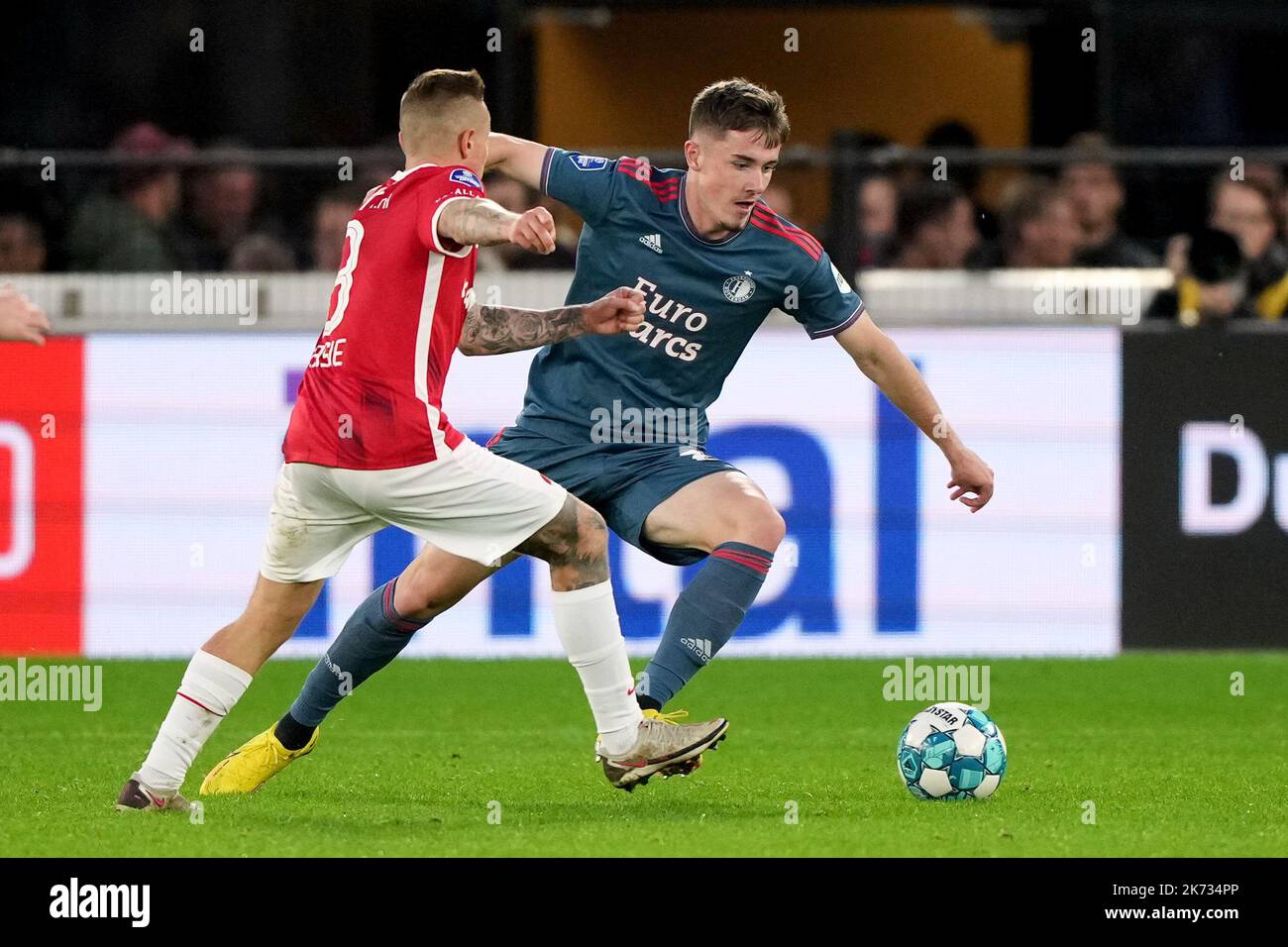 Alkmaar - Patrick Walemark of Feyenoord during the match between AZ ...
