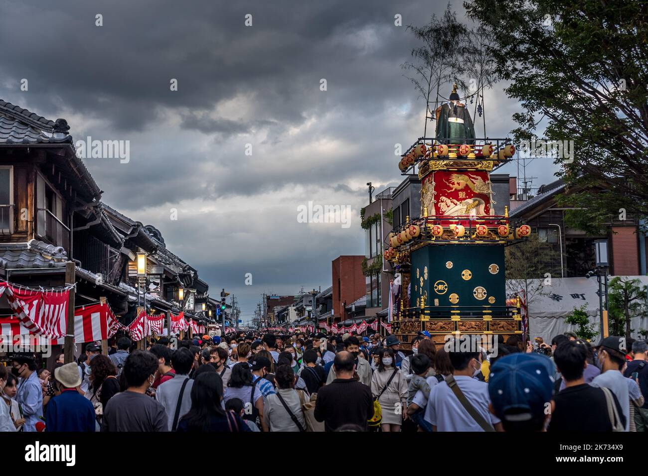 Kawagoe festival (Matsuri) in Saitama, Japan Stock Photo - Alamy