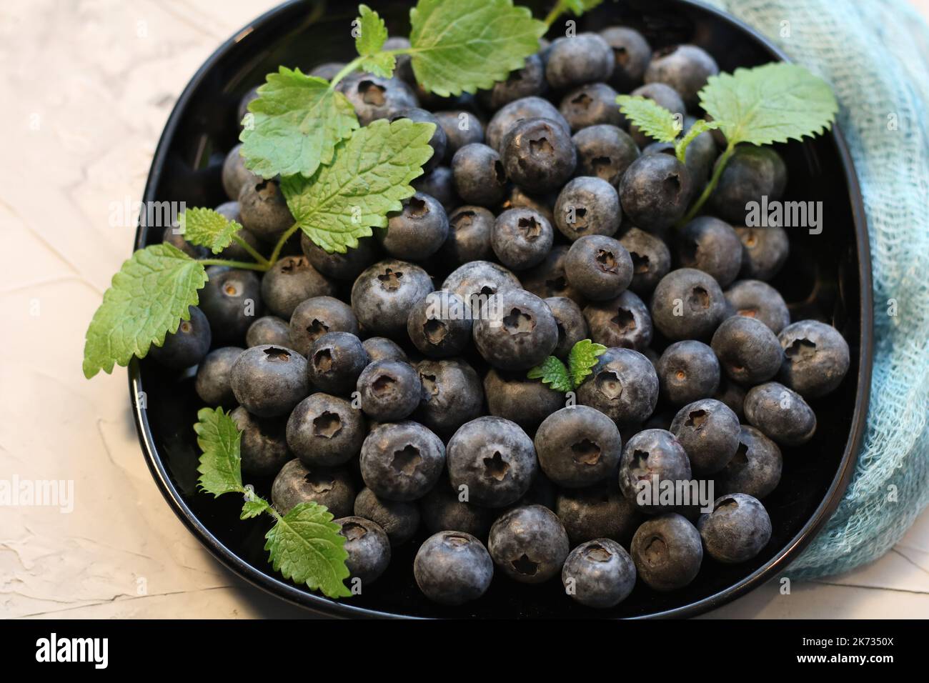 Beautiful bunch of fresh blueberries hi-res stock photography and ...