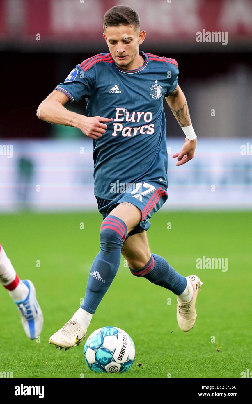 Alkmaar - Sebastian Szymanski of Feyenoord during the match between AZ ...