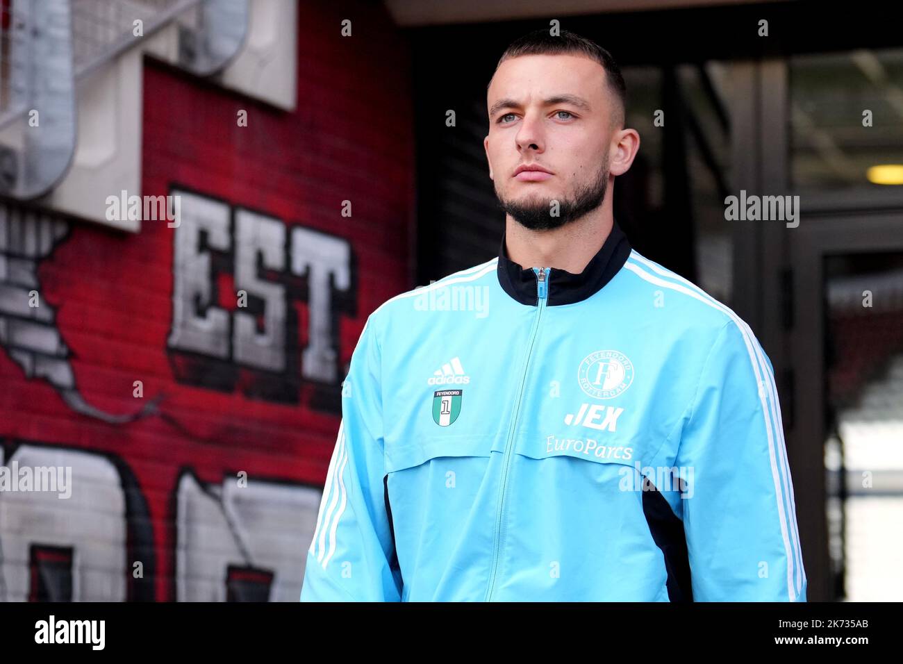 Alkmaar - goalkeeper Justin Bijlow of Feyenoord during the match ...